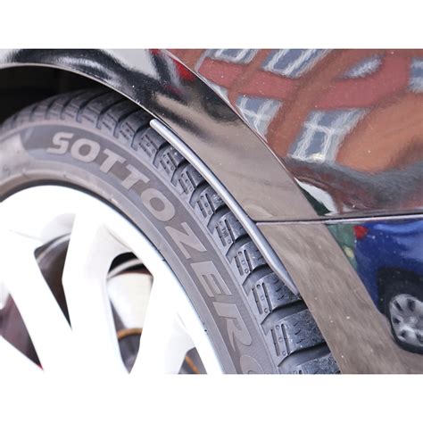 Original Audi A S B W Radspoiler hinten links Kotflügelverbreiterung Spritzschutz ahw