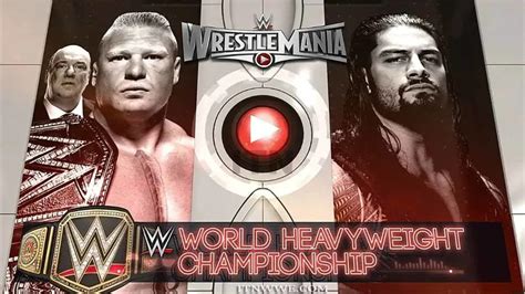 Roman Reigns Vs Brock Lesnar Rivalry In WWE ITN WWE