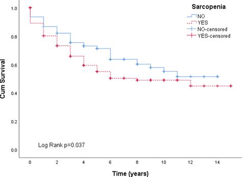Overall Survival With Sarcopenia Status Download Scientific Diagram