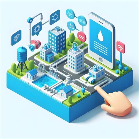 Icono Plano 3d Concepto De Sistemas Inteligentes De Conservación Del