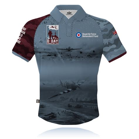 Royal Air Force Benevolent Fund D Day Operation Overlord Tech Polo