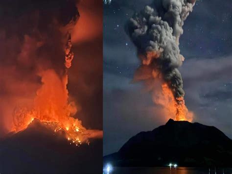 Tsunami Alert Issued In Indonesia Due To Mount Ruang Volcano Eruptions