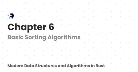 Chapter 6 Modern Data Structures And Algorithms In Rust