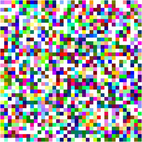 Spectrum RGB Colors Arranged By Chance V2 Xndre