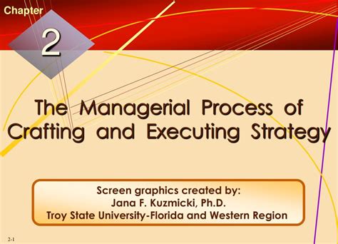 Ppt The Managerial Process Of Crafting And Executing Strategy