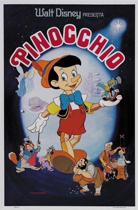 Pinocchio Pinquio 1940 Walt Disney Characters Disney Posters