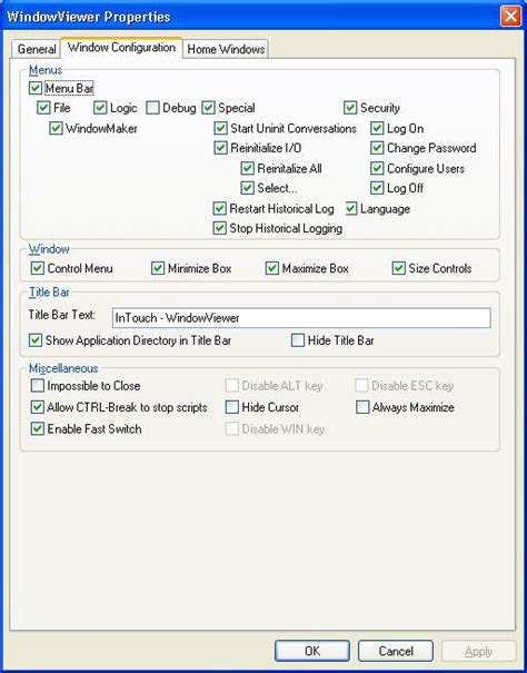 Security Models Wonderware Intouch Awz Tech