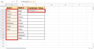 How To Combine Two Columns In Google Sheets TechCult