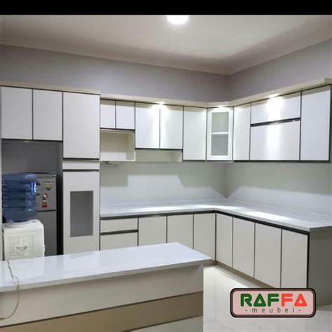 Jual Lemari Dapur Kitchenset Murah Atas Bawah Kabinet Dapur Kitchen Set Hpl Kayu Minimalis