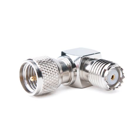 Opek Mini Uhf Male To Mini Uhf Female Right Angle Adapter Surepower