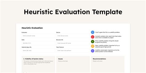 Heuristic Evaluation Ux Template 3 Heuristic Evaluation Examples For UX