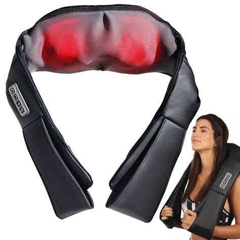 Massaggiatore Cervicale Elettrico Professionale Per Collo Spalle Schiena Shiatsu Massaggiante