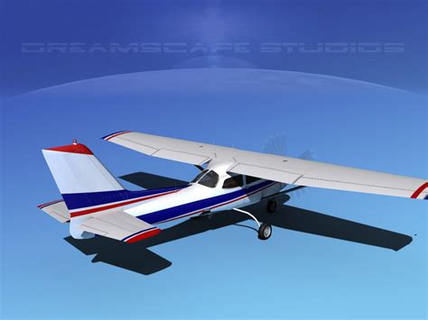 3d Cessna 172 Cutlass 172rg Model