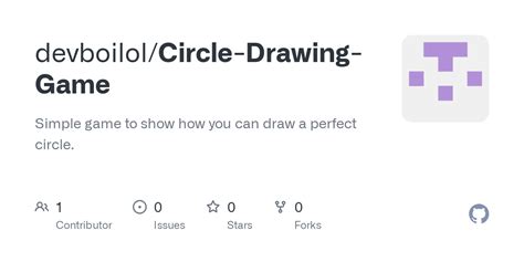 Github Devboilol Circle Drawing Game Simple Game To Show How You Can Draw A Perfect Circle