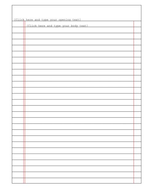 032 Microsoft Word Lined Paper Template Fantastic Ideas Ms In Ruled Lined Paper Printable