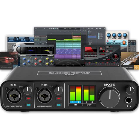 MOTU M2 USB Audio Interface The Disc DJ Store