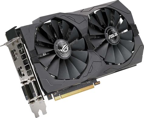 Видеокарта PCI-E 4Gb Radeon RX 570 (DDR5) Asus (ROG-STRIX-RX570-O4G ...