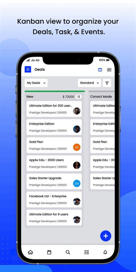 Vtiger CRM Mobile App For IOS And Android Devices In