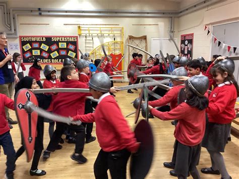 Southfield Primary School Year 4 Anglo Saxon Workshop
