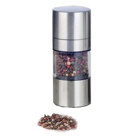 Мелница за механично смилане на пипер с регулиране едрината на подправките