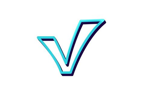 Premium Vector Check Mark Highlight Note Sticker Design