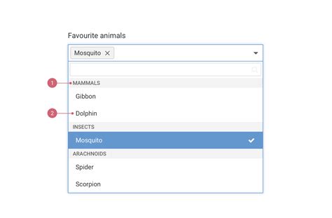 multiselect guidelines — emarsys design system