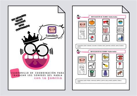 Cuadernillos de articulación 2 Conciencia fonémica Soyvisual
