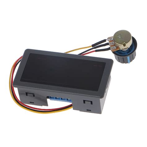 6V 12V 24V 5A PWM DC Motor Speed Controller With LED Display