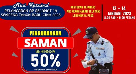 Pdrm Giving 50 Saman Discount At Plus Ayer Keroh Randr Overhead