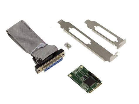 Carte Mini PCIe Port parallèle LPT DB SPP ECP Format mPCIe Full Size CHIPSET WCH CH L