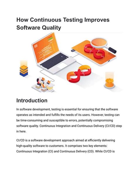 what is continuous testing ways to perform continuous testing pdf
