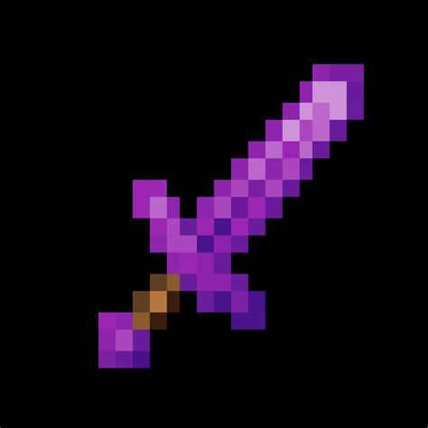 Pixilart Enchanted Netherite Sword In Minecraft By VORTEXNEBULA