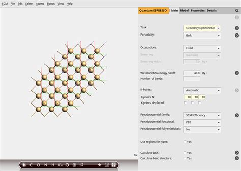 Quantum ESPRESSO Geometry And Lattice Optimization Tutorials 2022 1