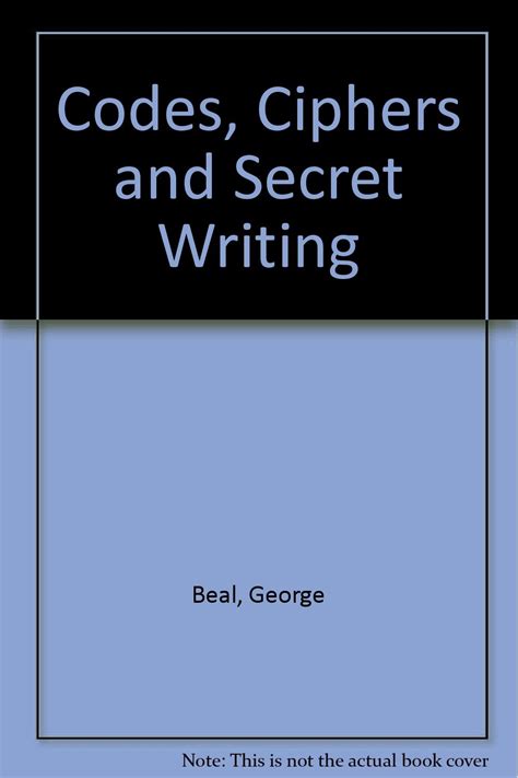Codes Ciphers And Secret Writing Mx Libros