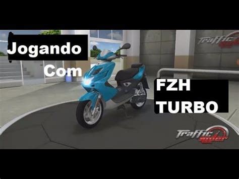 Traffic Rider Jogando FZH TURBO Game Play Yamaha