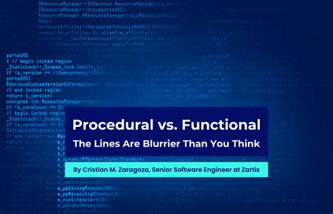 Procedural Vs Functional Programming The Lines Are Blurrier Than You