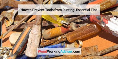 How To Prevent Tools From Rusting Essential Tips Woodworking Advisor