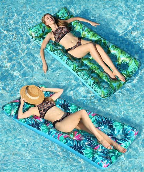 Inflatable Pool Floats Lounger Adult Pool Float Lounge Raft Floaties