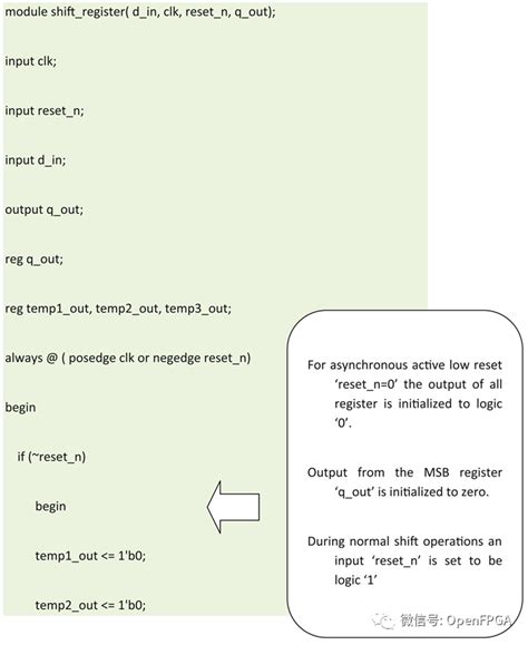 Verilog时序逻辑硬件建模设计（四）移位寄存器 极术社区 连接开发者与智能计算生态