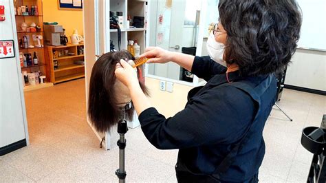 디자인커트 시술 정의영헤어실무학원