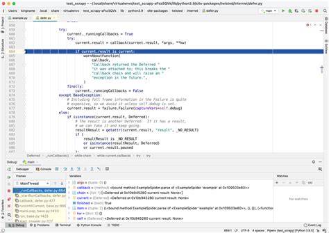 一日一技如何正确在 PyCharm 中调试 Scrapy 爬虫 腾讯云开发者社区 腾讯云