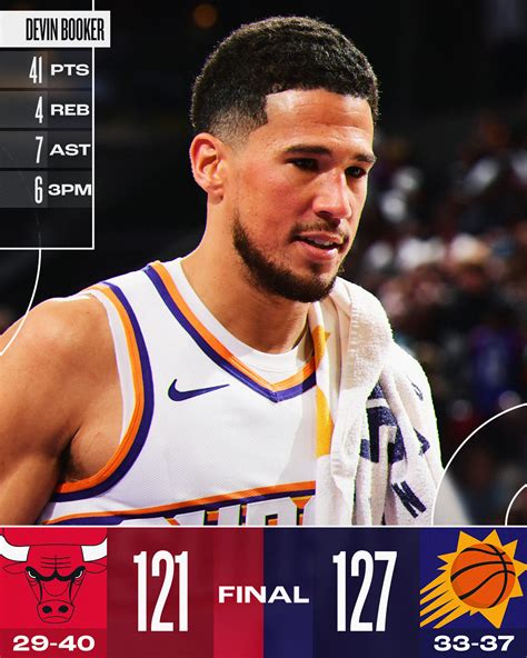 NBA - Devin Booker erupts for 20 points in the 4th, finishing with 41 ...
