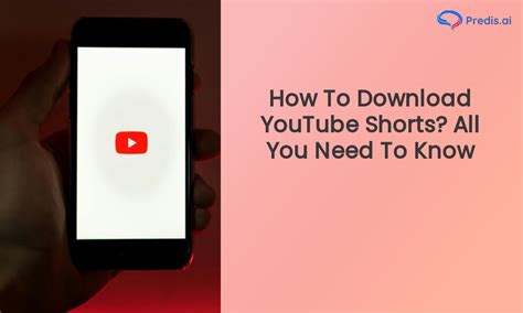 Quickest Way To Download Youtube Shorts On Mobile And Desktop