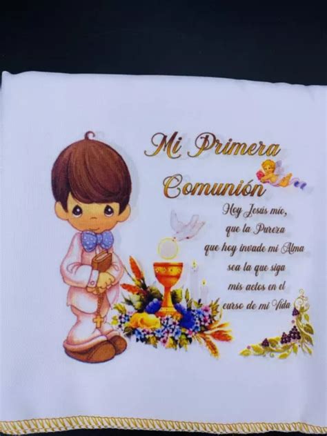 12 RECUERDOS DE Primera Comunion First Holy Communion Napkins Party Favors Niño 19 76 PicClick UK