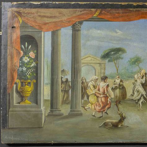 Antiques Atlas Late Victorian Theatrical Oil Painting