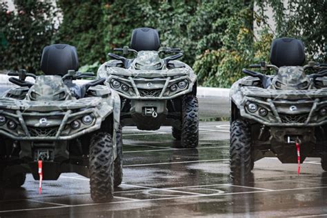 Нацгвардія України отримала квадроцикли BRP