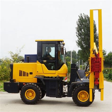生产920护栏打桩机高速公路打桩机厂家