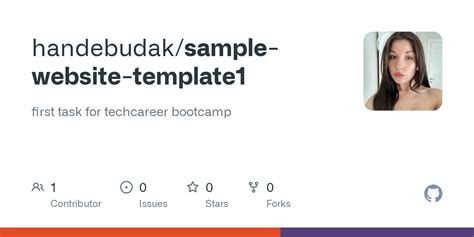 Github Handebudak Sample Website Template First Task For Techcareer Bootcamp