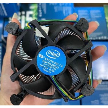 Fan Tản nhiệt CPU Intel Zin Socket hàng new Box Cánh Dày Sẵn Tản