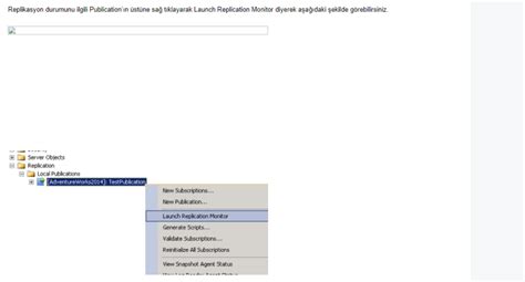 Adım Adım Mssql Transactional Replication Kurulumu Veritabaniorg